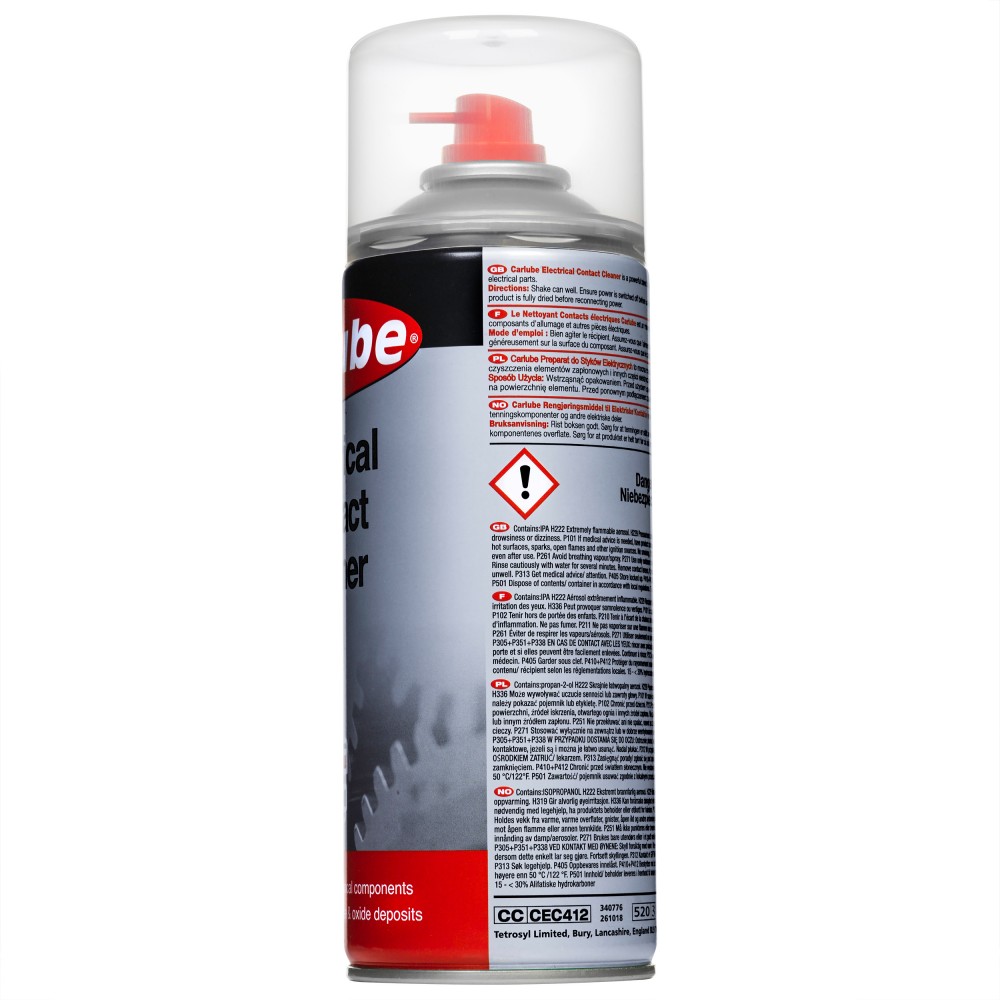 Carlube Electrical Contact Cleaner 400ml - Tetrosyl Express Ltd